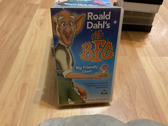 THE BFG VHS Big Friendly Giant Roald Dahl Children's Animation CITV $1. ...