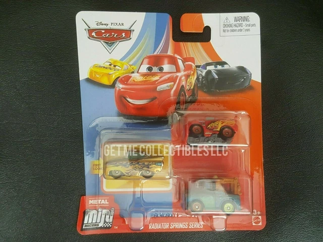 DISNEY PIXAR CARS Mini Racers Gold Ramone Radiator Springs 3 Pack Free ...