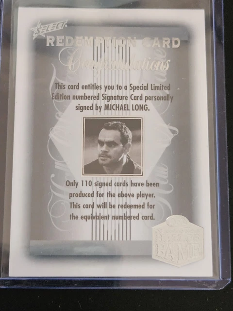 2024 SELECT LEGACY Ultimate Hall of Fame Inductee Signature Michael ...