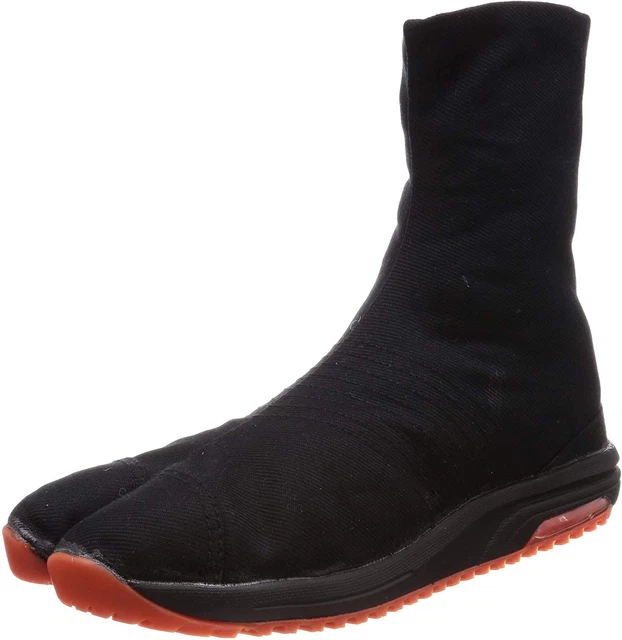MARUGO AIR JOG V Jiki Tabi Shoes 6-Clips Air Cushion Black 32cm 2E ...