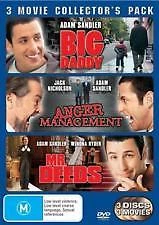 BIG DADDY DVD Anger Management Mr. Deads TRIPLE 3 Movie Adam Sandler ...