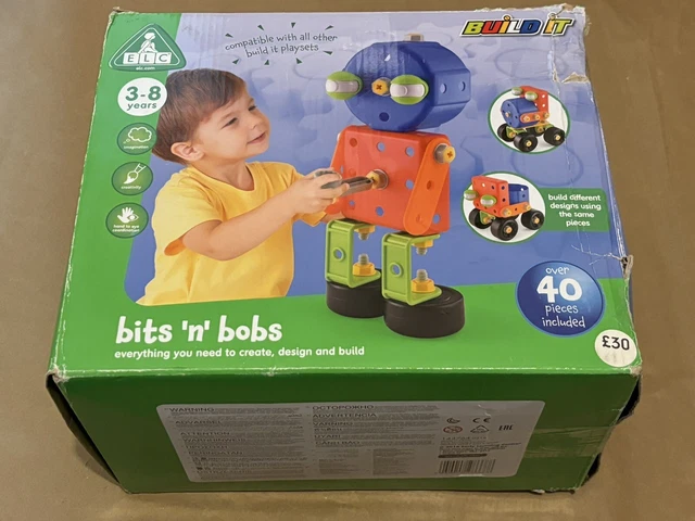 ELC BITS N Bobs Build It Construction Toy Create Design Build £14.99 ...