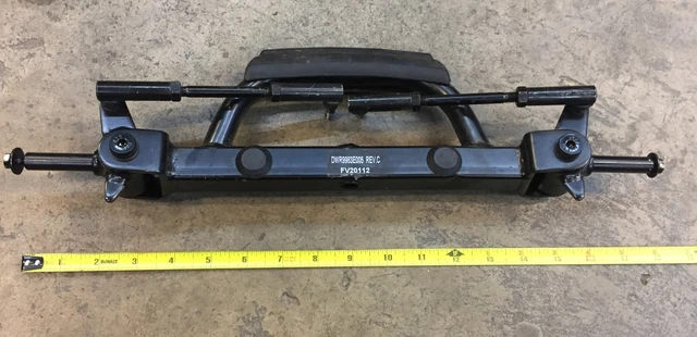 GO-KART POWER WHEELS Steering Spindle front axle Left & Right ...