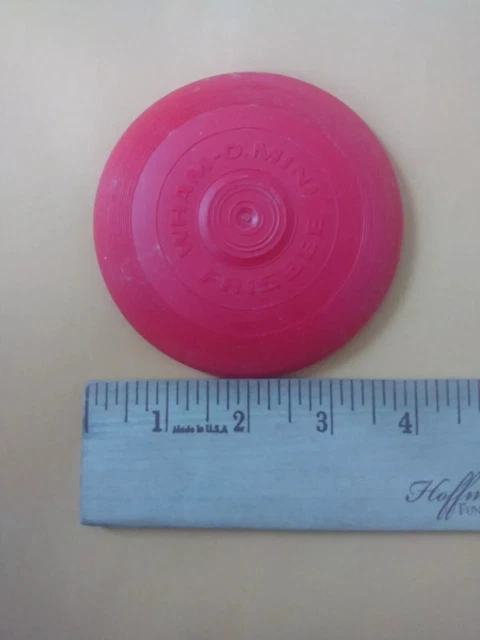 VINTAGE 1967 WHAM-O Frisbee -Red- Original Frisbee Disc Toy of the 1960 ...