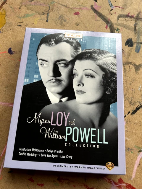 MYRNA LOY & WILLIAM POWELL COLLECTION OOP Warner Bros DVD BOX SET PRE ...