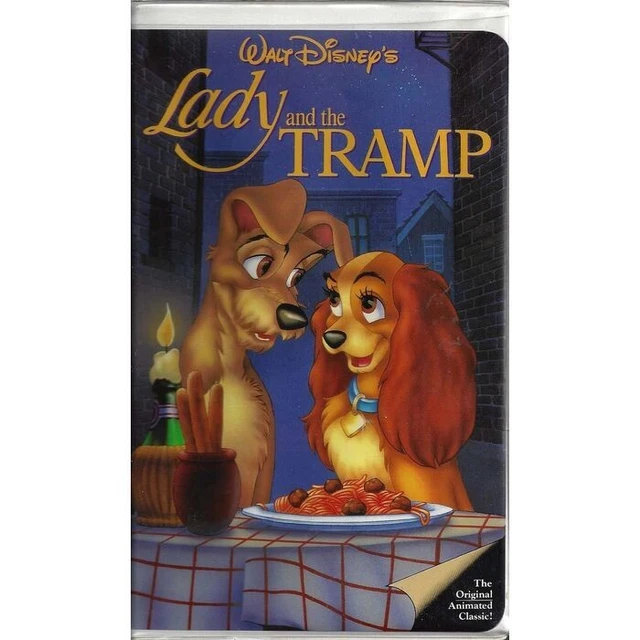 WALT DISNEY'S LADY and the Tramp Black Diamond Edition VHS $8.62 ...
