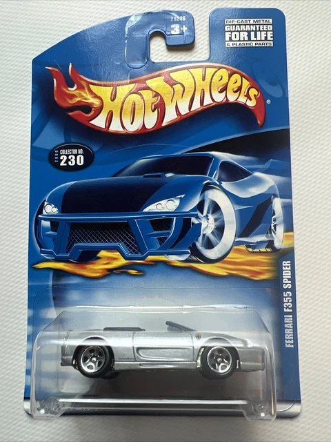2000 MATTEL HOT Wheels Ferrari F355 Spider Collector No. #230 Neuf dans ...