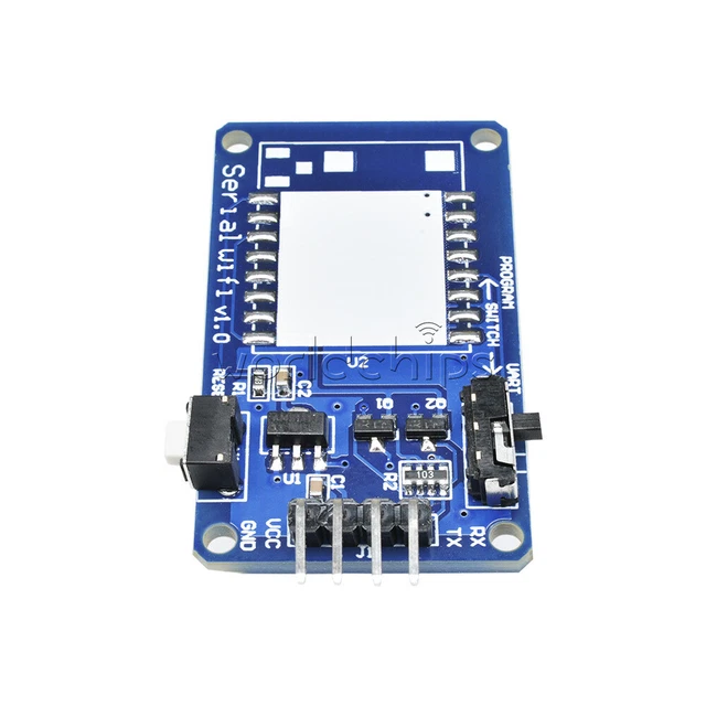 Esp8266 V10 Serial Wifi Transceiver Adatper Wireless Module Esp 07 Ap 0717
