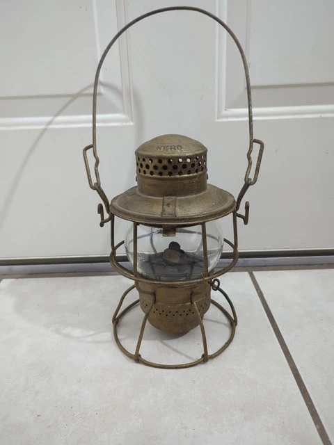 SANTA FE A.T.&S.F. RY Adlake Railroad Lantern - $100.00 - PicClick