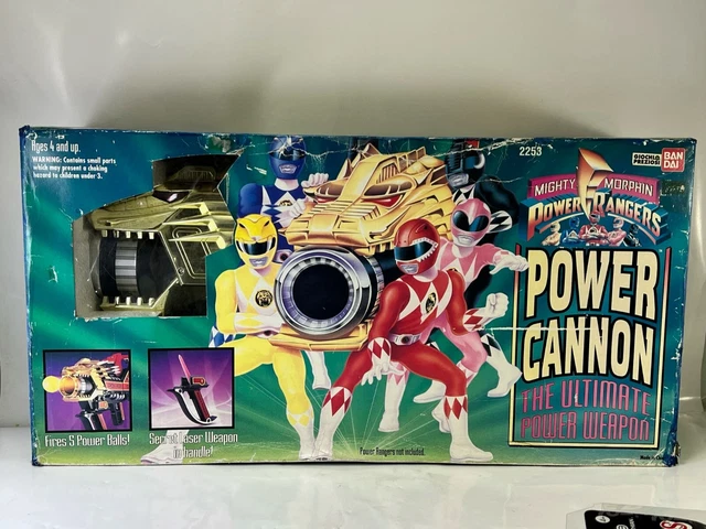 POWER CANNON WEAPON POWER RANGERS Bandai deluxe VINTAGE g1 Giochi ...