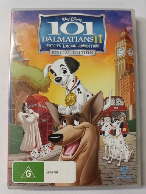 101 DALMATIANS II Patch's London Adventure DVD (Region 4) VGC Special ...
