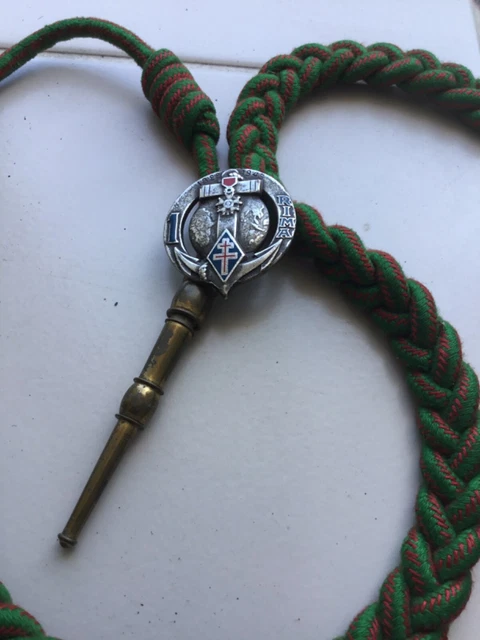 INSIGNE 1ER RIMA Régiment Infanterie de Marine et sa fourragère.Drago ...