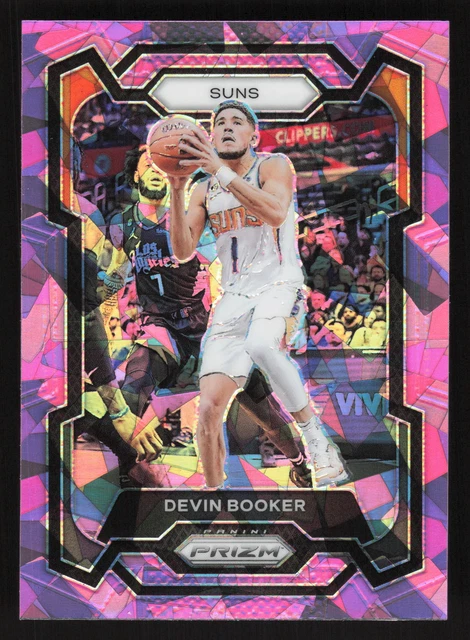 DEVIN BOOKER PINK Ice Prizm 2023-24 Panini Prizm #58 Phoenix Suns EUR 3 ...