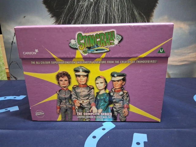 STINGRAY VHS (2001) The Complete Series Limited Edition 9 Video Box Set ...
