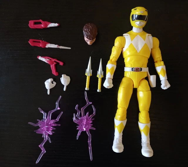 POWER RANGERS LIGHTNING Collection 6" Mighty Morphin Yellow Ranger ...
