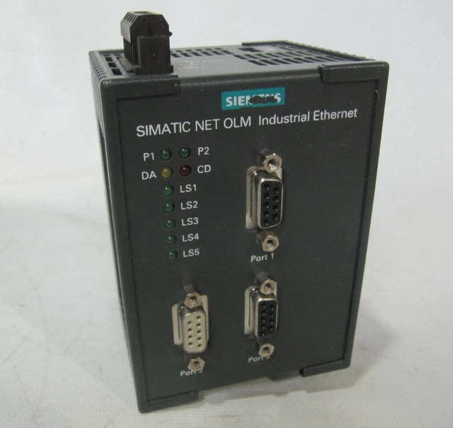 SIEMENS SIMATIC NET OLM Industrial Ethernet Module 6GK1102-4AA00 $189. ...