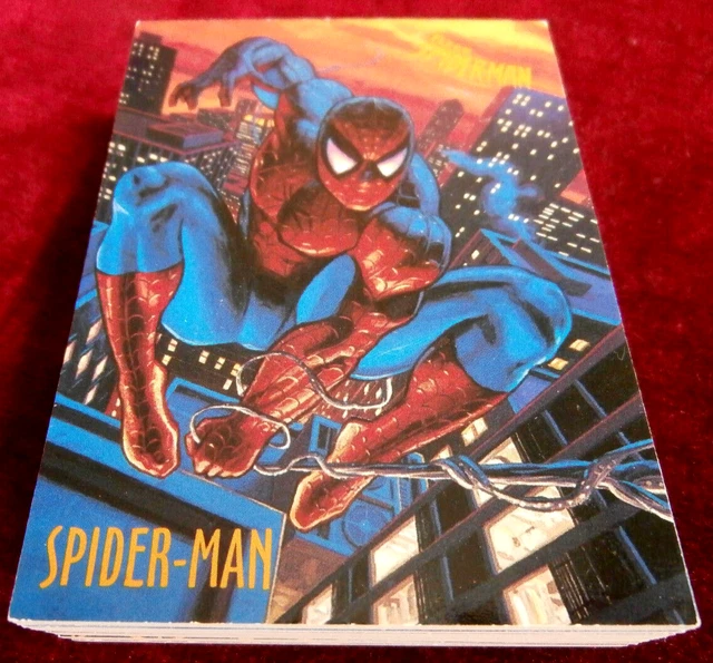 SPIDER-MAN INTERNATIONAL - Complete VINTAGE Base Set (50 Cards) - Fleer ...