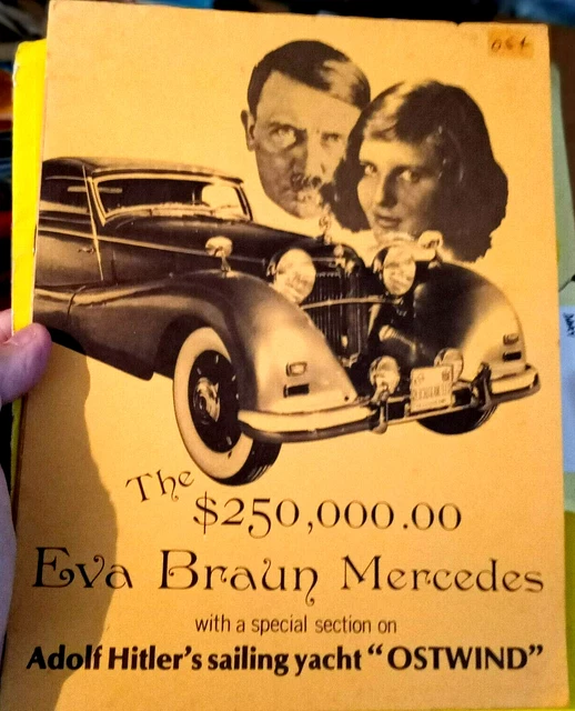 THE $250,000 EVA Braun Mercedes And Adolf Hitler's Sailing Yacht ...