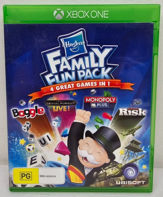 HASBRO FAMILY FUN Pack Boggle Risk Monopoly Trivial Pursuit - Microsoft ...