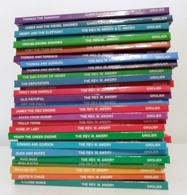 GROLIER THOMAS THE Tank Engine Book Club x 27 Bundle Collection Lot £24 ...