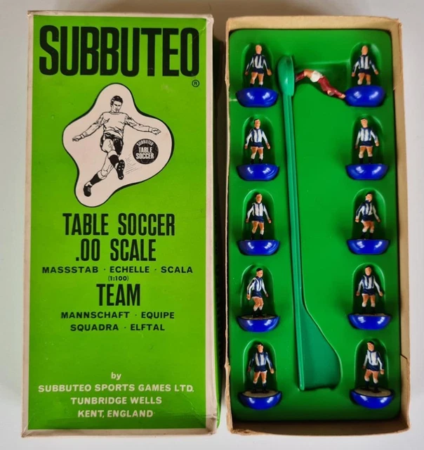 VINTAGE 1970'S SUBBUTEO HW Team Ref 51 - Brighton , Sheffield Wednesday ...