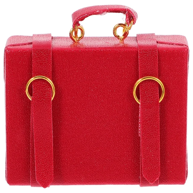 DOLL HOUSE MODEL Travel Micro Scene Mini Miniature Suitcase Accessories ...