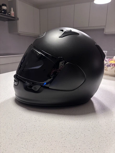 ARAI DEBUT V Full Face Motorcycle Helmet Frost Black £160.00 - PicClick UK