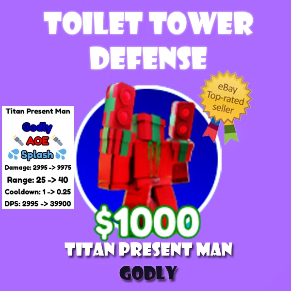 Toilet Tower Defense TTD Unit Upgraded Titan Cameraman Unit - Toilet ...