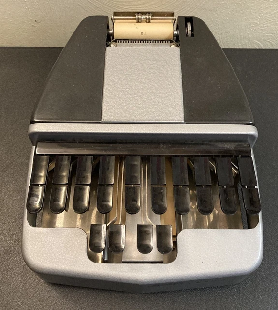 WORKING LASALLE STENOTYPE Court Reporter Stenographer Machine Prop ...