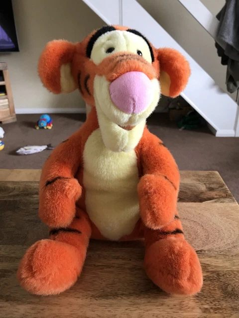 RARE DISNEY WINNIE The Pooh Bouncing Talking Tigger 13" Soft Toy Plush ...