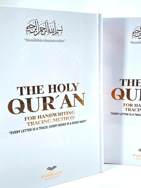 TRACE THE QURAN, Full Tracing Quran Teaching Book, Handwriting Practice ...