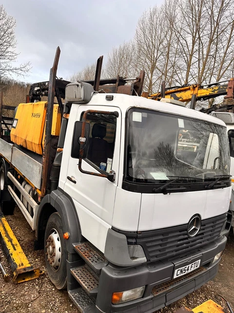 MERCEDES ATEGO 1823 HIAB lorry truck crane Poling £4,995.00 - PicClick UK