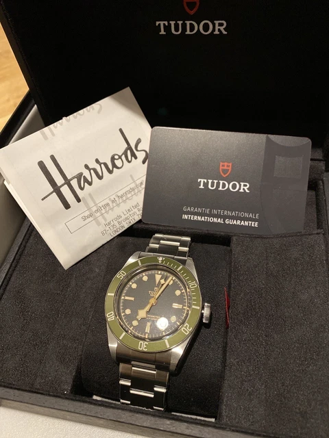 TUDOR BLACK BAY Harrods Limited Edition Automatic Watch - Brand New ...