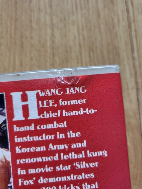 THE ART OF High Impact Kicking Hwang Jang Lee VHS 1999 Video Tape ...