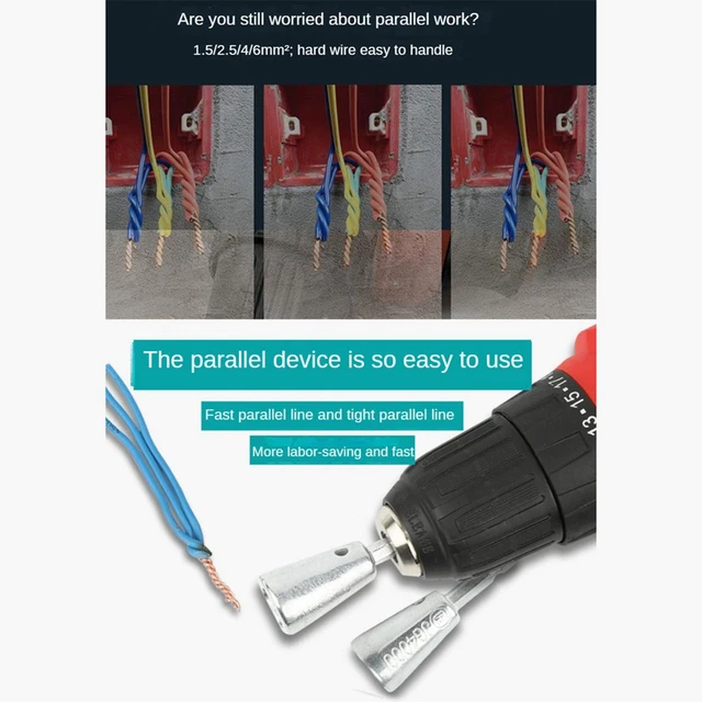 2X ELECTRICIAN Merge Wire Paralleling Device Terminal Coupler for8498 ...