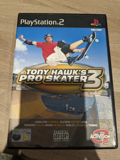 TONY HAWK'S PRO Skater 3 PS2 PAL CIB - complete with manual £3.50 ...