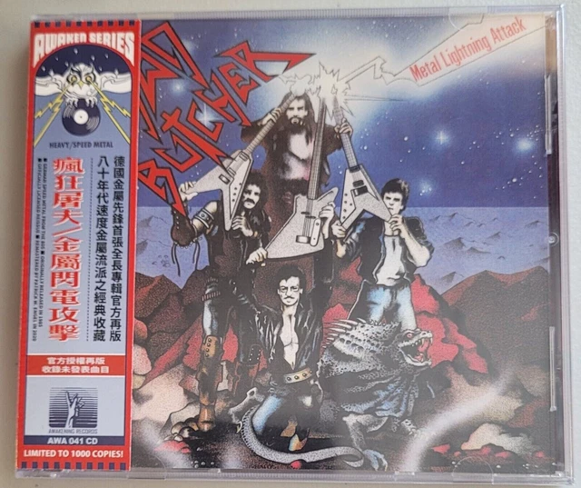 MAD BUTCHER METAL Lightning Attack CD neuf Chine OBI Speed Metal Thrash ...
