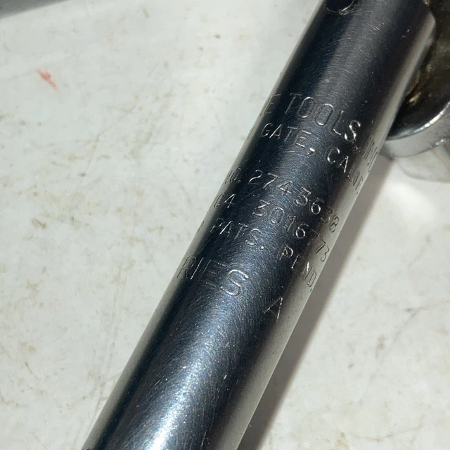 RARE VINTAGE 3/8” Jo-Line Torque Wrench - Size 1 Series A 150 Inch ...
