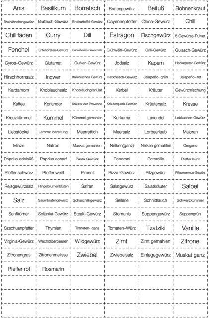 116 GEWÜRZAUFKLEBER TRANSPARENT Gewürzetiketten Etiketten Gewürze Aufkleber EUR 3,79 - PicClick DE