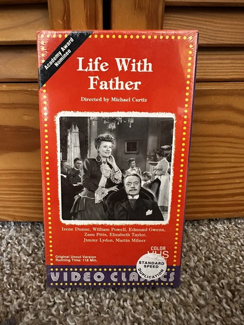 LIFE WITH FATHER NEW VHS Movie £18.93 - PicClick UK