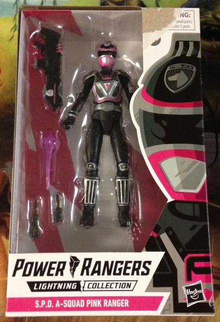 HASBRO POWER RANGERS Lightning Collection SPD S.P.D. A-Squad Pink ...