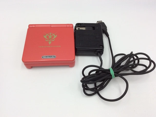 CONSOLE NINTENDO GAMEBOY Advance SP GUNDAM Red Char Exclusive EUR 163 ...