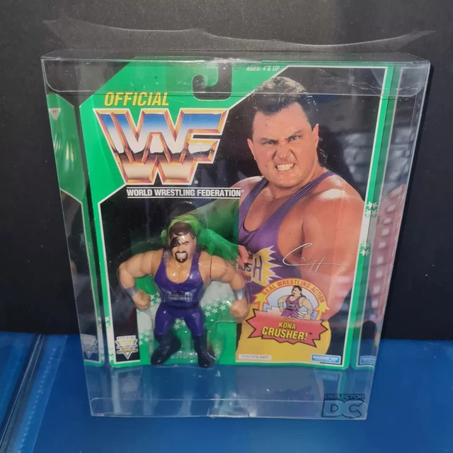 EVIL CRUSH - WWF Hasbro Green Series 11 - MOC Wrestling Figure WWE £437 ...