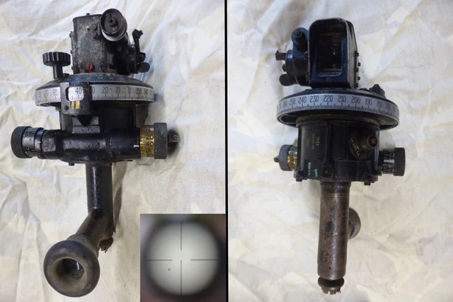 WW2 BRITISH NO9 MkI Dial Sight in Steel Storage / Transportation Box £ ...