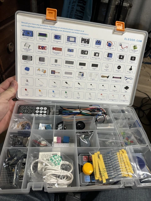 ELEGOO THE MOST Complete Starter Kit Mega Electronics Project $45.79 ...