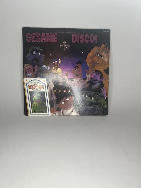 1979 SESAME STREET Disco Gatefold Record Lp Ex- ! Ctw-79009 Vintage Joli L@@K !! EUR 11,04 ...