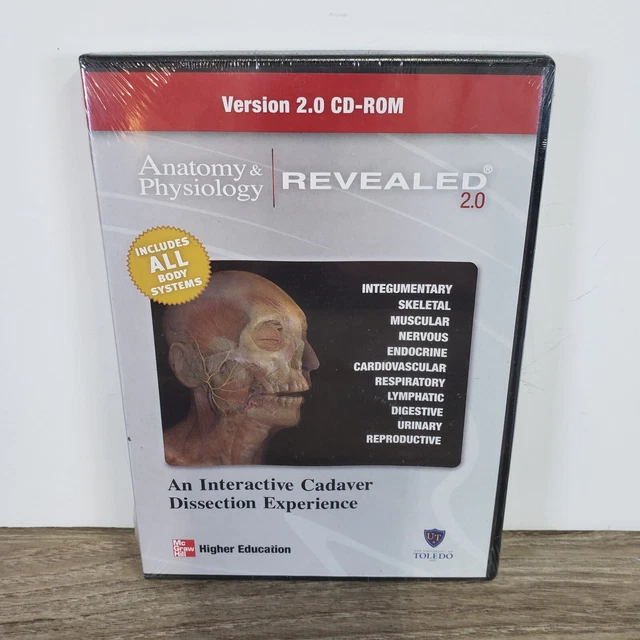 ANATOMY AND PHYSIOLOGY Revealed An Interactive Cadaver Dissection WIN ...