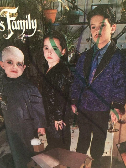 SIMPLICITY SEWING PATTERN 7991 Childs The Addams Family Costumes Size S ...