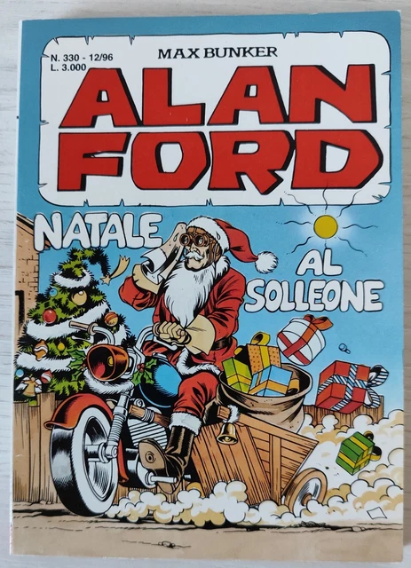 ALAN FORD N.330 NATALE AL SOLLEONE max bunker press mbp originale 1996 ...