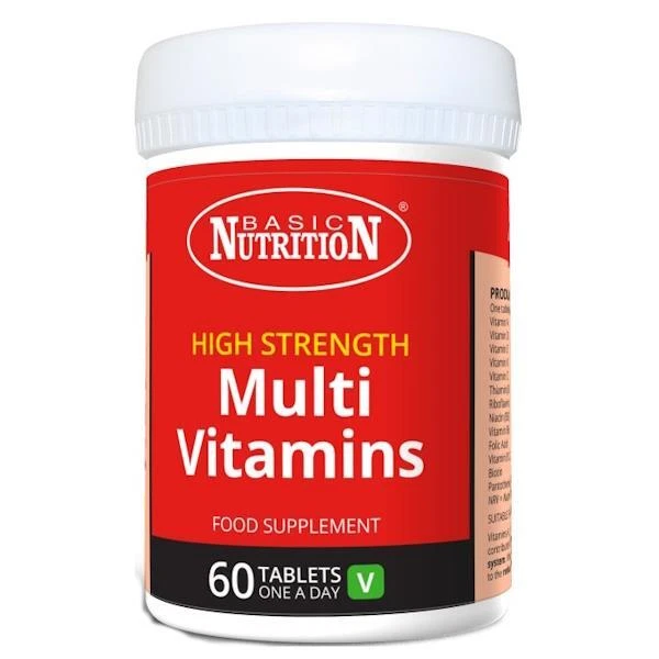 6 X BASIC Nutrition High Strength Multi Vitamins 60 Tablets £12.16 ...
